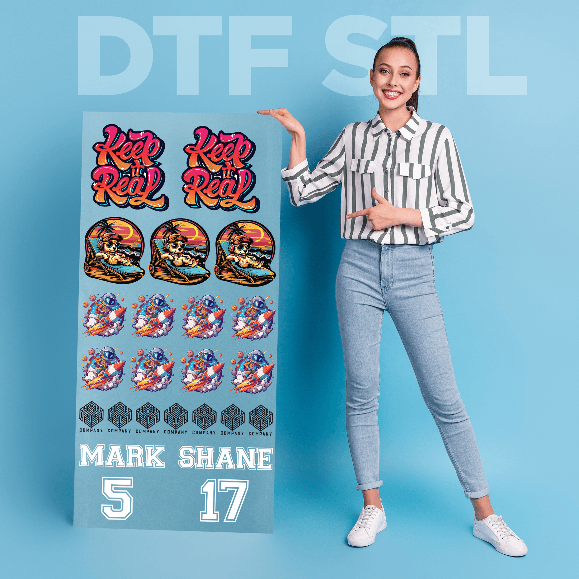 UV DTF Stickers By Size (New) – DTF STL